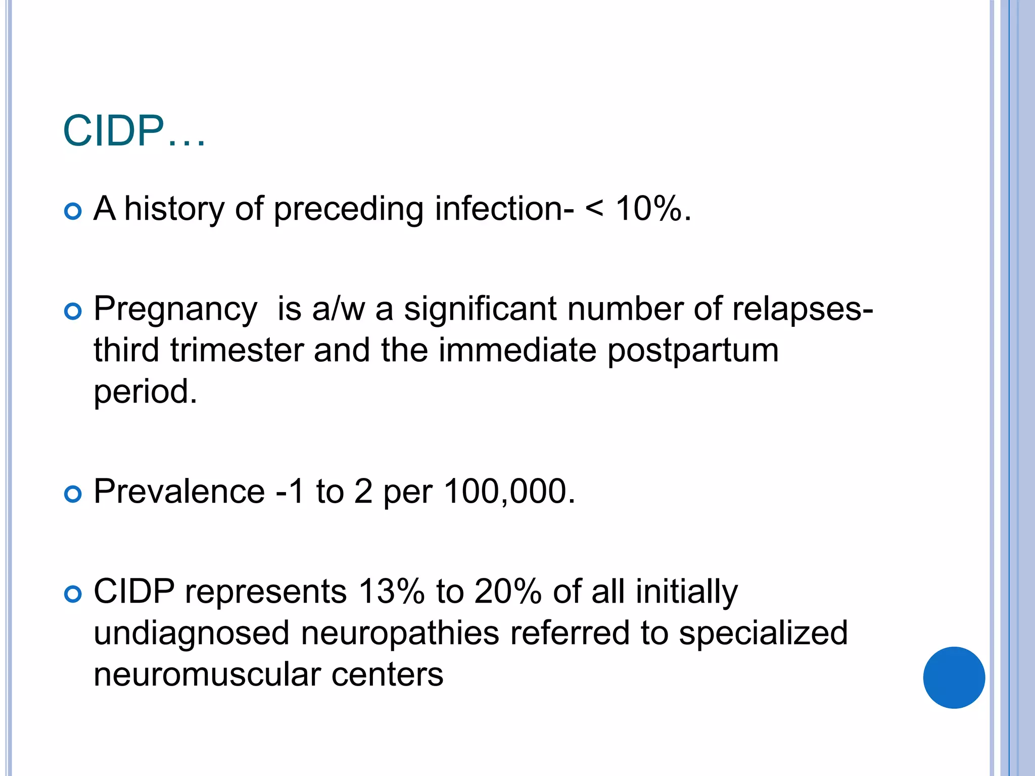 CIDP recent advances | PPTX