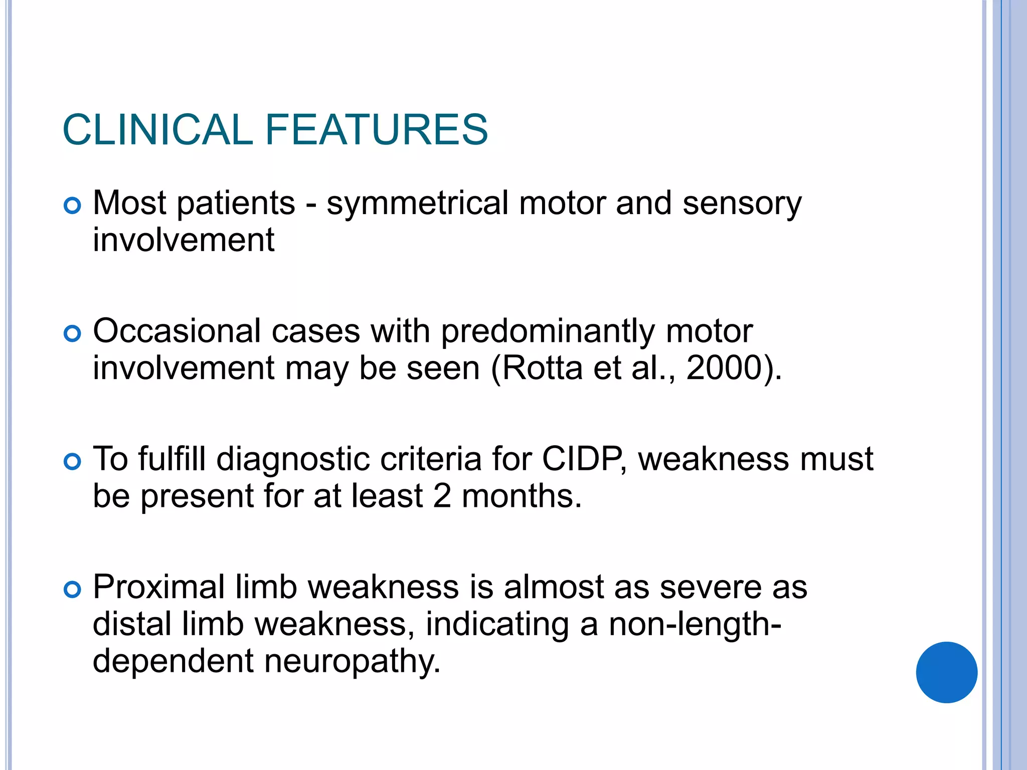 CIDP recent advances | PPTX