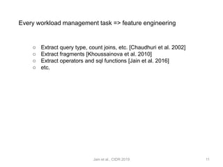 Database Agnostic Workload Management (CIDR 2019) | PPT