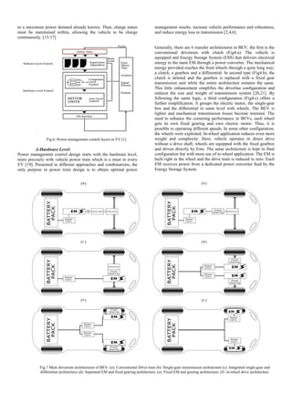 Electric Vehicle Concept and Power Management Strategies | PDF