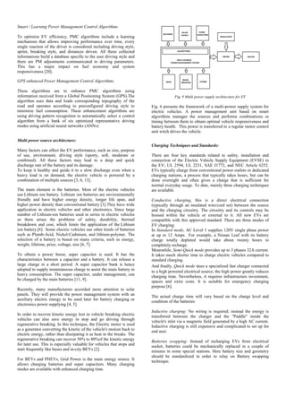 Electric Vehicle Concept and Power Management Strategies | PDF