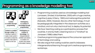 #Cidui16 #cocreatic. Creative programming | PPT