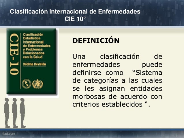 Clasificación Internacional de Enfermedades CIE 10. Capitulos