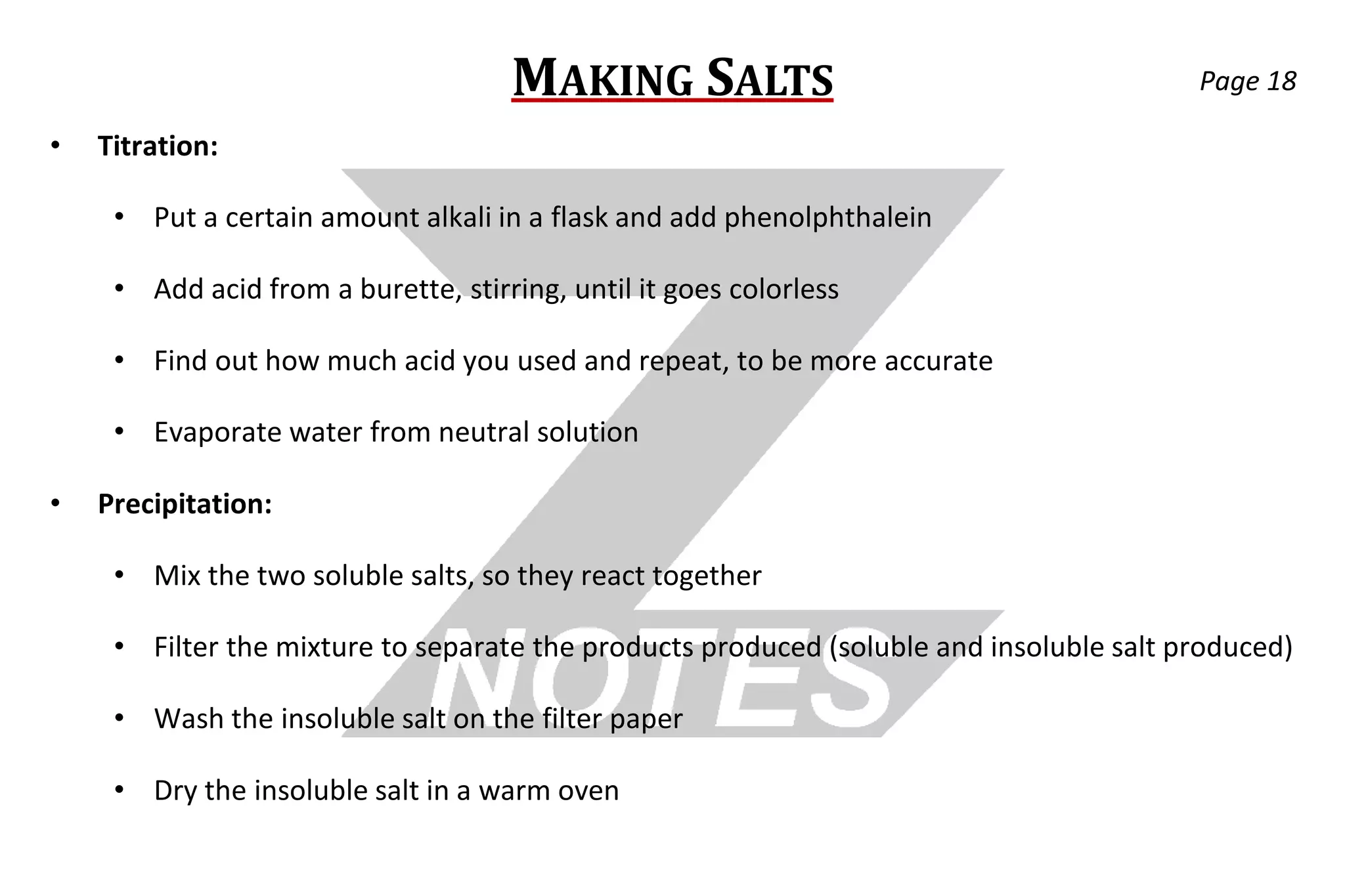 Cie igcse-chemistry-0620-atp-znotes | PDF