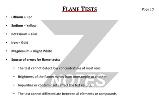 Cie igcse-chemistry-0620-atp-znotes | PDF
