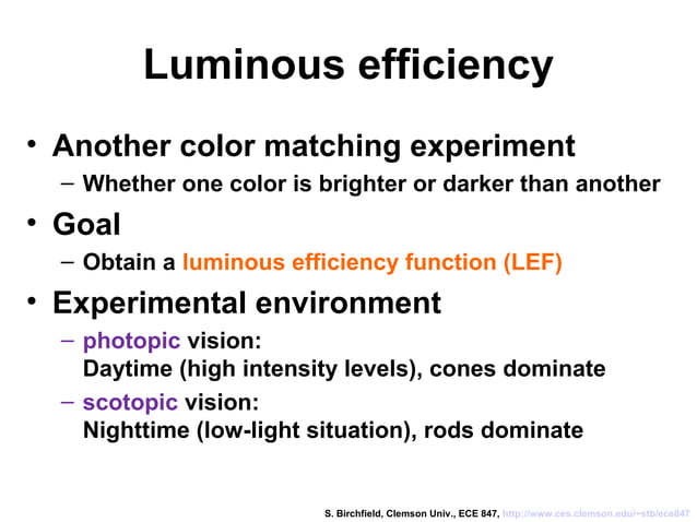 CIE color standards | PPT | Eye and Vision Conditions | Diseases and ...