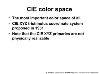 CIE color standards | PPT