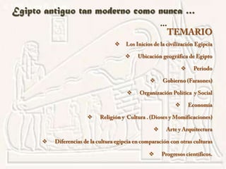 Egipto | PPTX