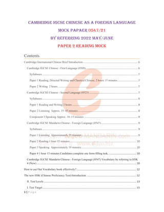 CIE IGCSE Chinese 0547 2022 Reading Set 1 Modified Sample.pdf