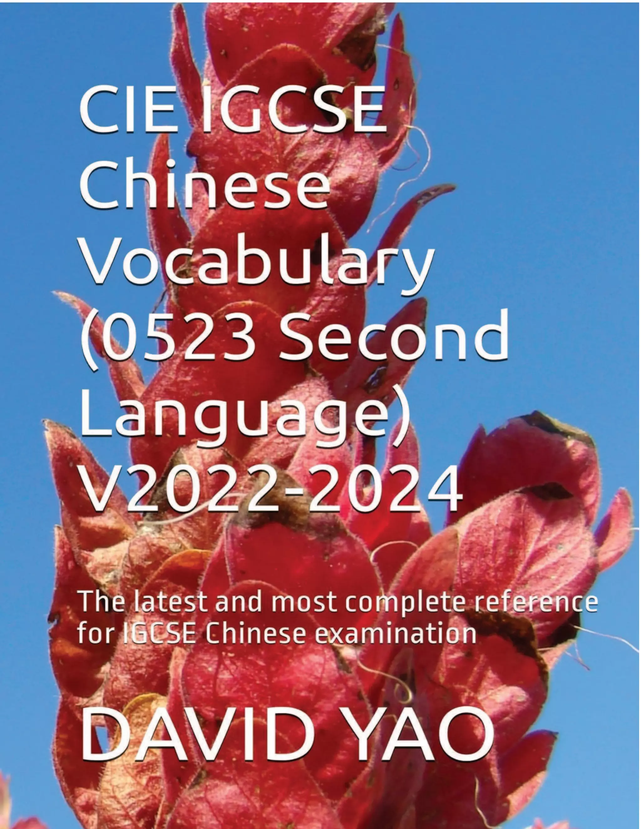 Cie igcse chinese vocabulary second language (0523) v2022 2024 sample | PDF