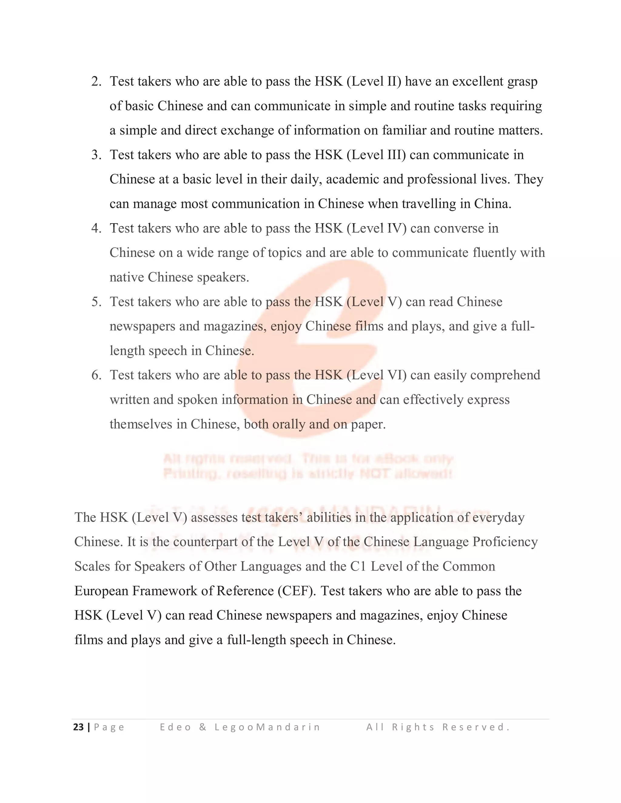 Cie igcse chinese vocabulary second language (0523) v2022 2024 sample | PDF