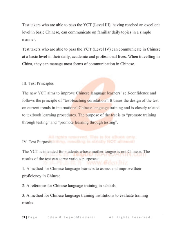 Cie igcse chinese vocabulary second language (0523) v2022 2024 sample | PDF