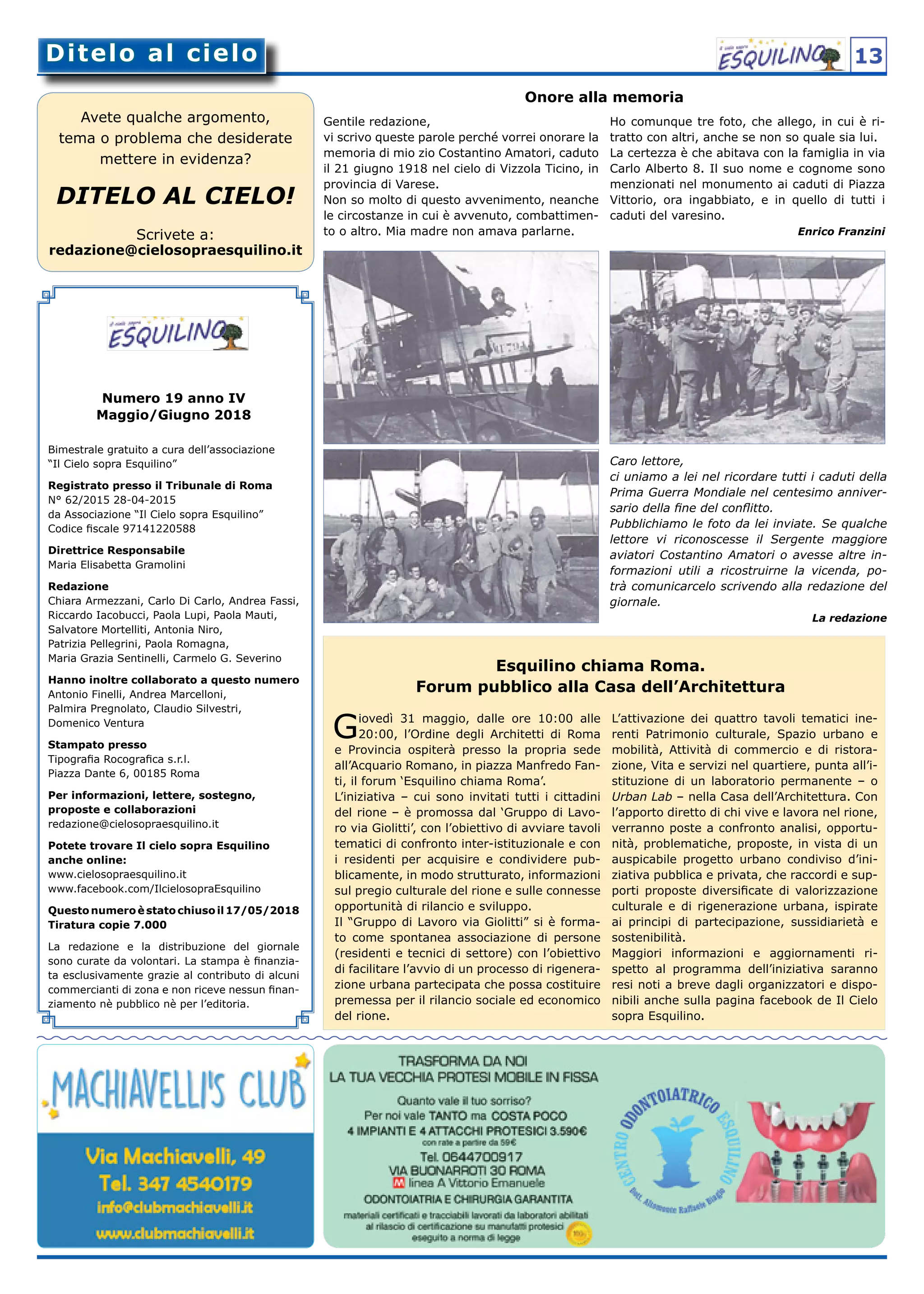 ILl Cielo sopraesquilino numero19 | PDF