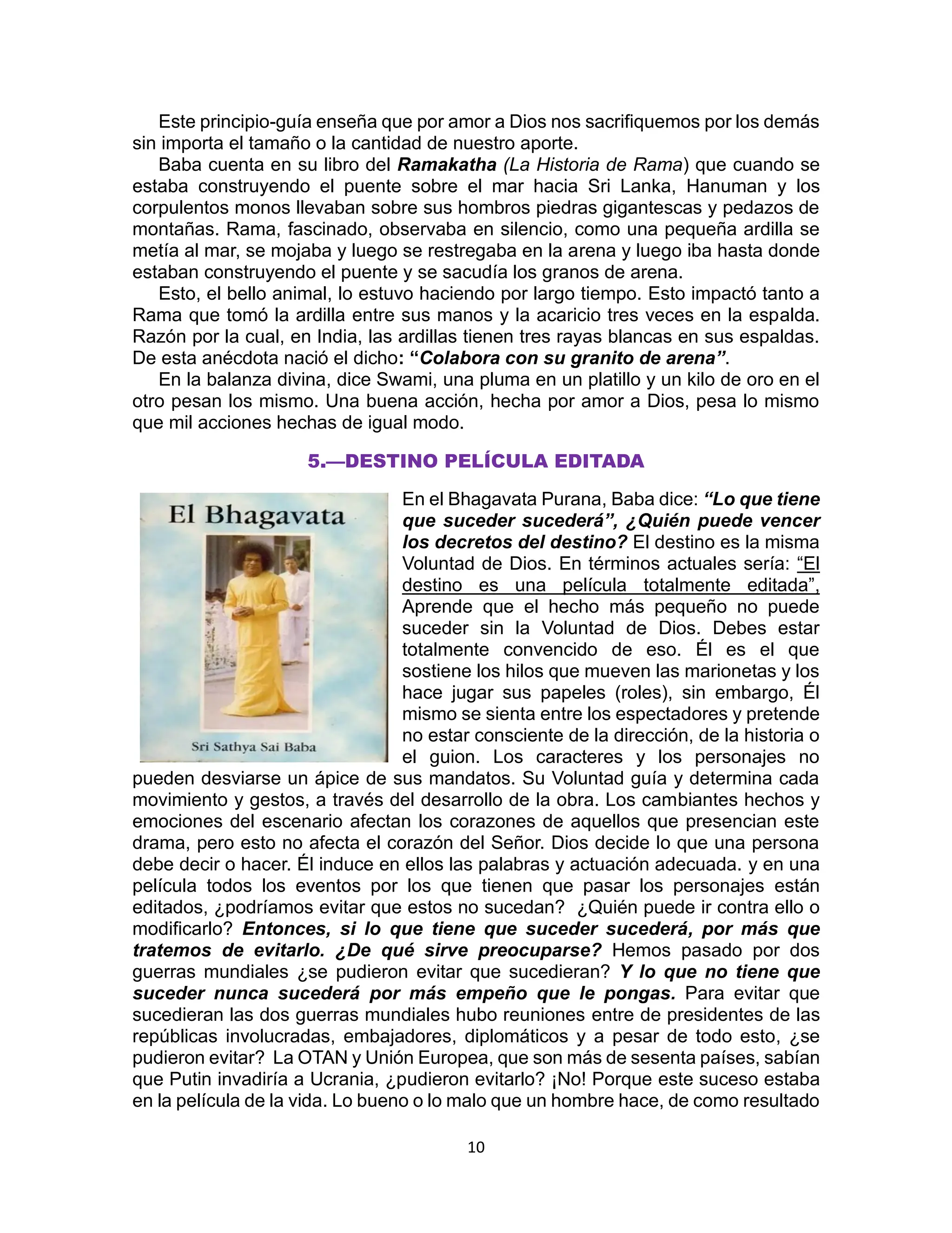 CIEN-AÑOS Sathya Sai Baba Avatar De está Era | PDF