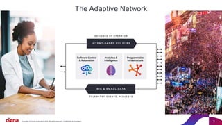 Ciena - the journey to the adaptive network | PPTX