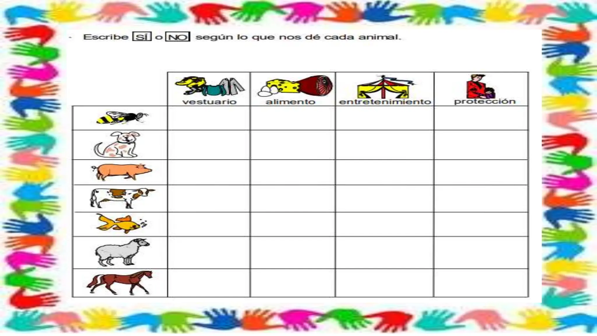 CIENCIA.pptx utilidades de los animales para primer grado de primaria ...