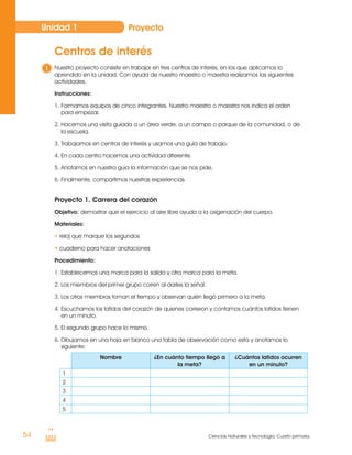 Ciencias 4to grado | PDF