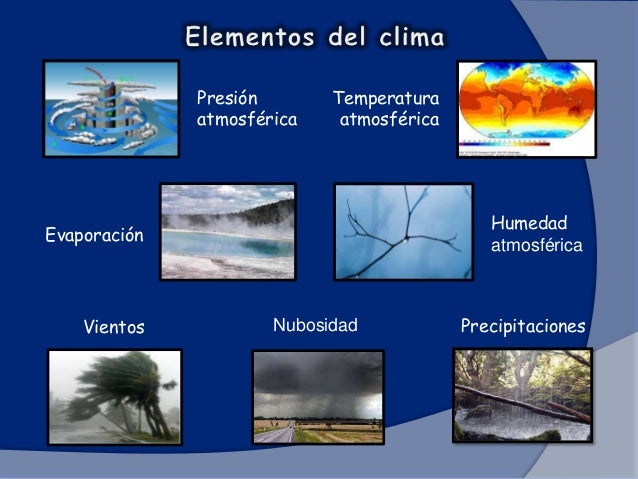 EL CLIMA: EL CLIMA (PRIMERA PARTE)
