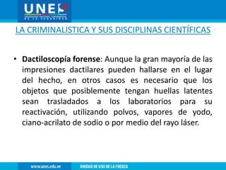 Ciencias forenses | PPTX