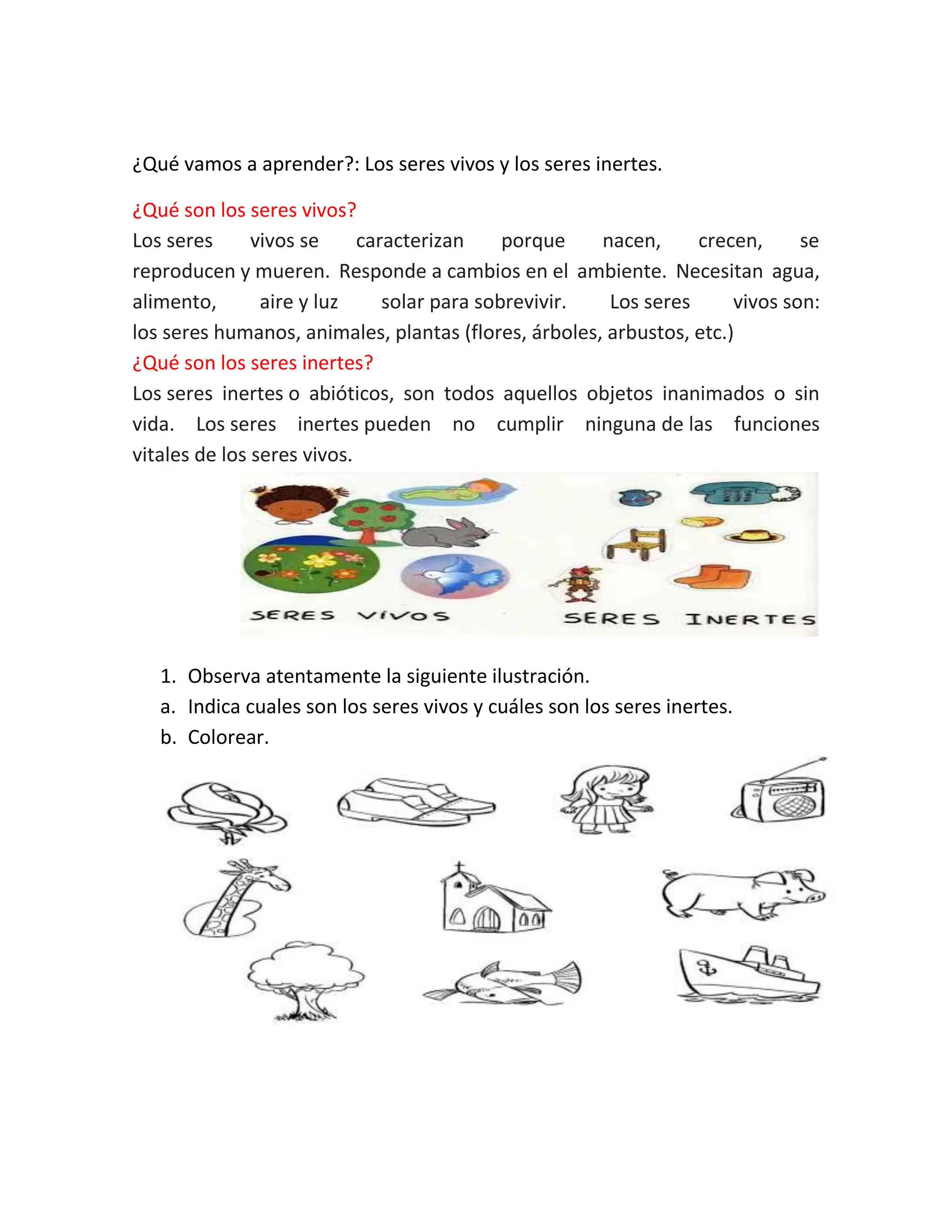 Ciencias Naturales 2 para grado segundo primaria | DOCX