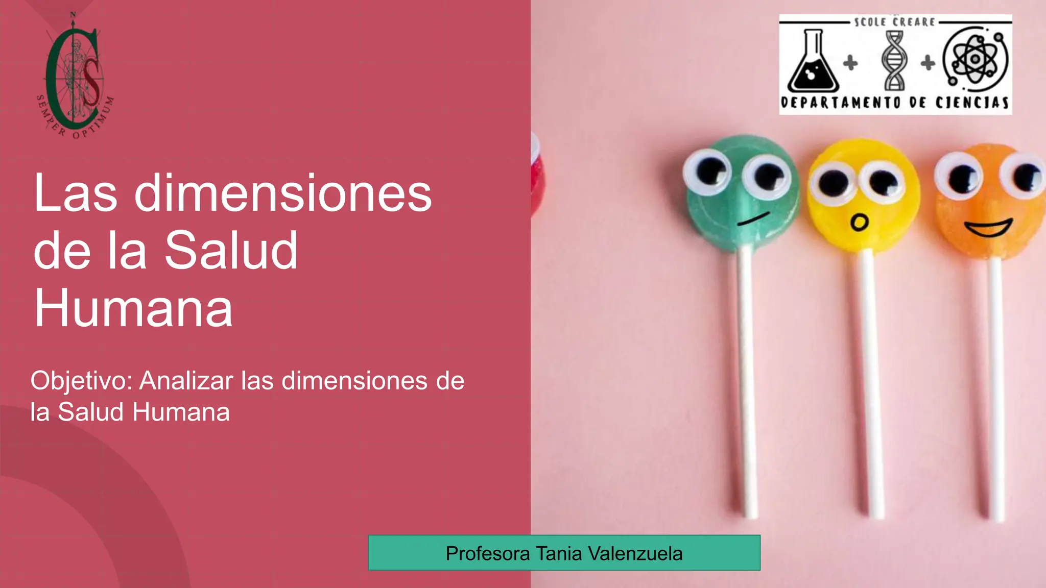 Ciencias para la Salud, clase 1, Las dimensiones de la Salud Humana.pptx