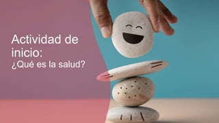 Ciencias para la Salud, clase 1, Las dimensiones de la Salud Humana.pptx