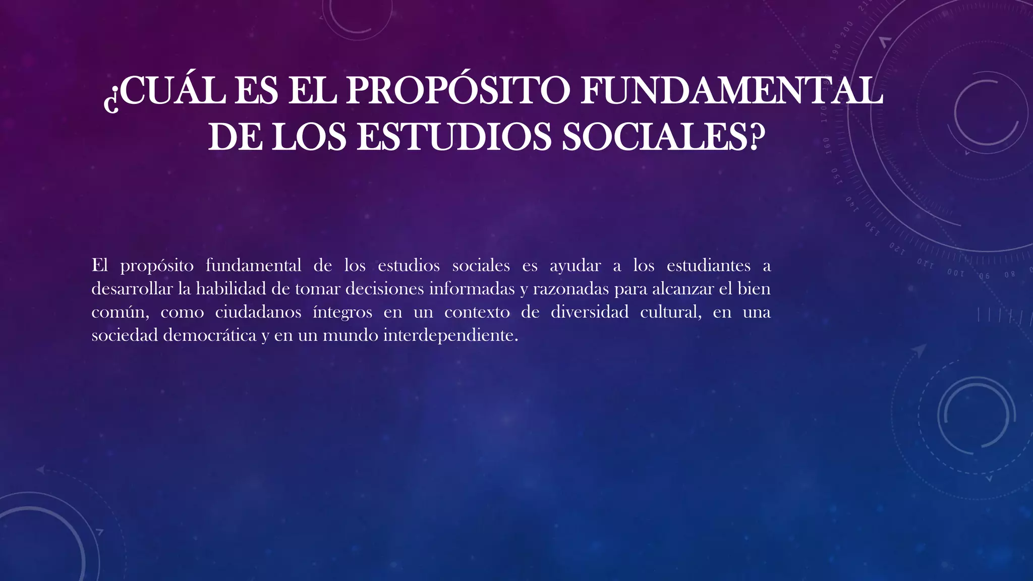 Ciencias sociales y estudios sociales | PPT