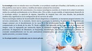 Ciencia tec, en la salud | PDF