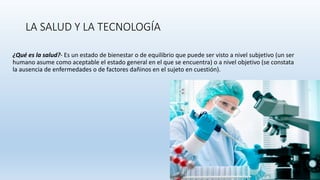 Ciencia tec, en la salud | PDF