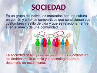 Ciencia, tecnología, sociedad y valores | PPTX