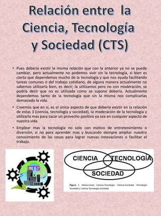 Ciencia tecnologia y sociedad | PPT