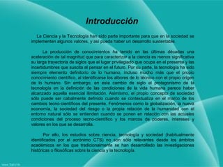 Ciencia, tecnologia y sociedad - felimar | PPT