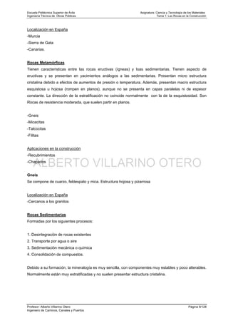 Ciencia y tecnología de los materiales [ing. alberto villarin] | PDF