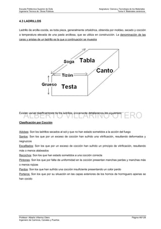 Ciencia y tecnología de los materiales [ing. alberto villarin] | PDF