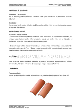 Ciencia y tecnología de los materiales [ing. alberto villarin] | PDF