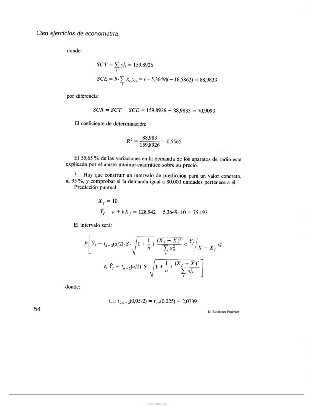 Cien ejercicios de econometria resueltos