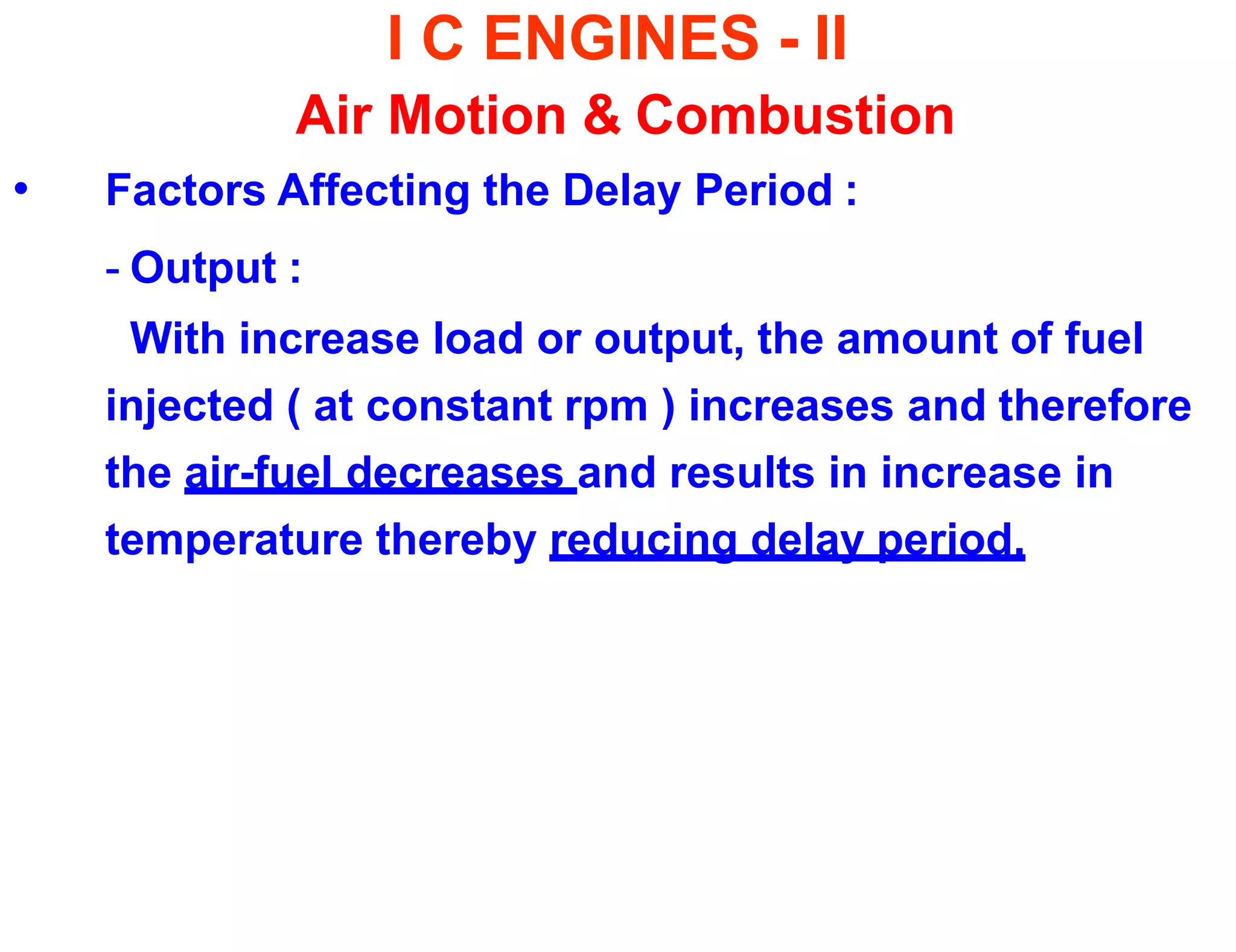 Ci engine combustion chamber | PPTX