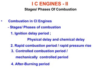 Ci engine combustion chamber | PPTX