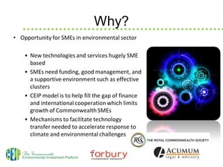 Commonwealth Environmental Investment Platform - Acumum Legal ...