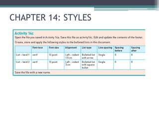 CIE IGCSE ICT Practical Session Notes 2023 | PDF