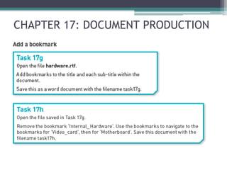 CIE IGCSE ICT Practical Session Notes 2023 | PDF