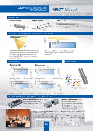 Cierra Puertas Abloy | PDF