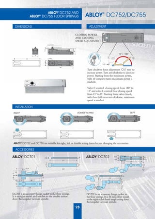 Cierra Puertas Abloy | PDF