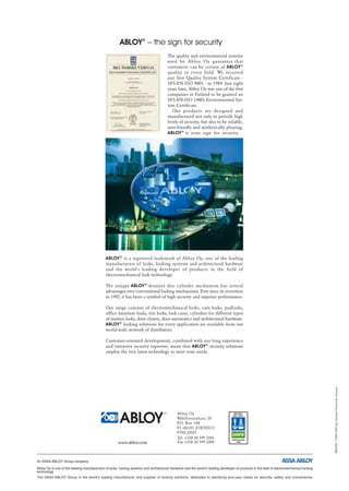 Cierra Puertas Abloy | PDF