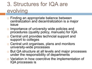 Exploring Innovative and Effective Methods for IQA | PPT