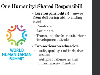 Crisis sensitive planning: from education in emergencies to conflict and disaster risk reduction ...