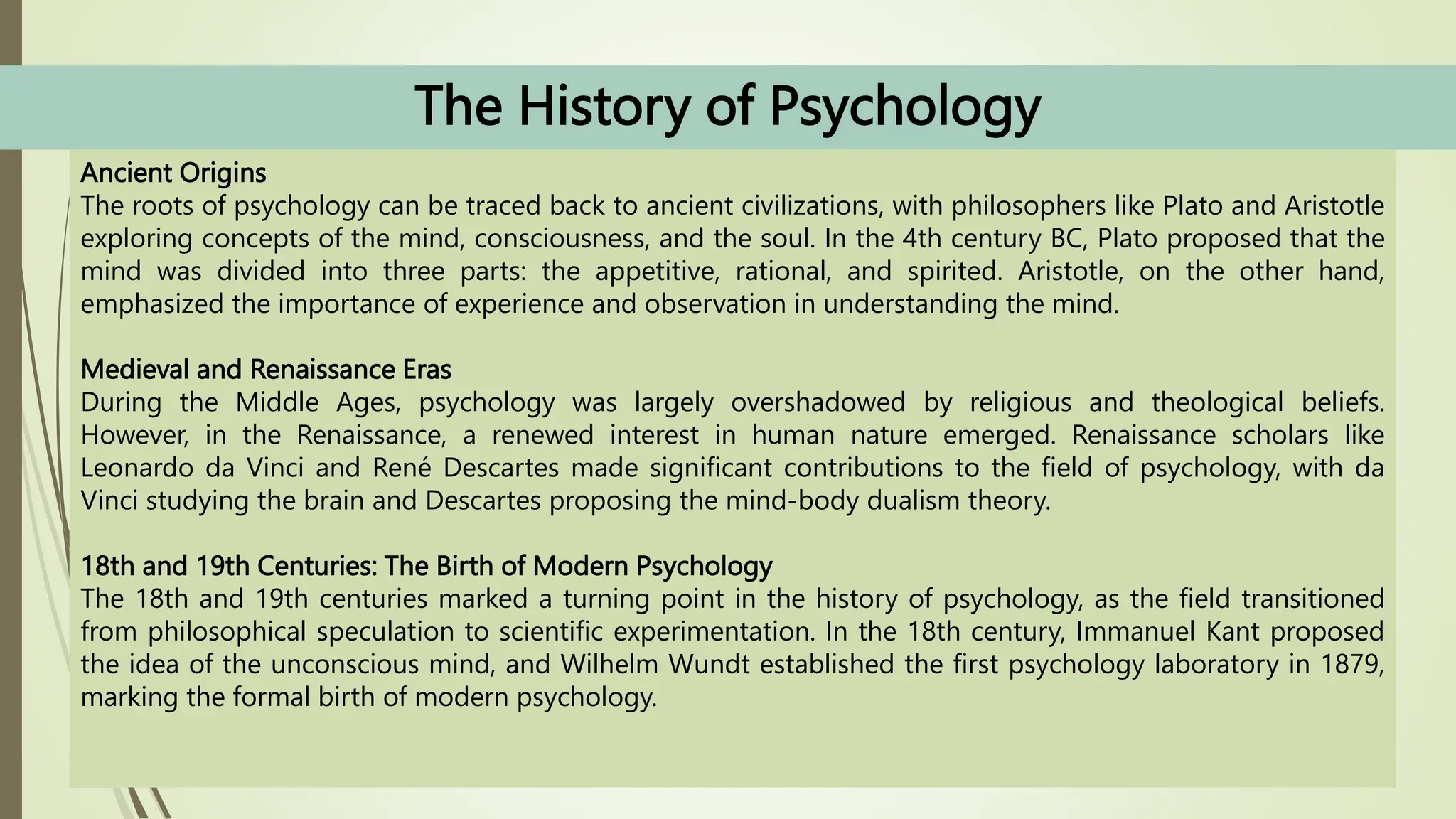 Criminology and Forensic Psychology: History and Future Direction | PPTX