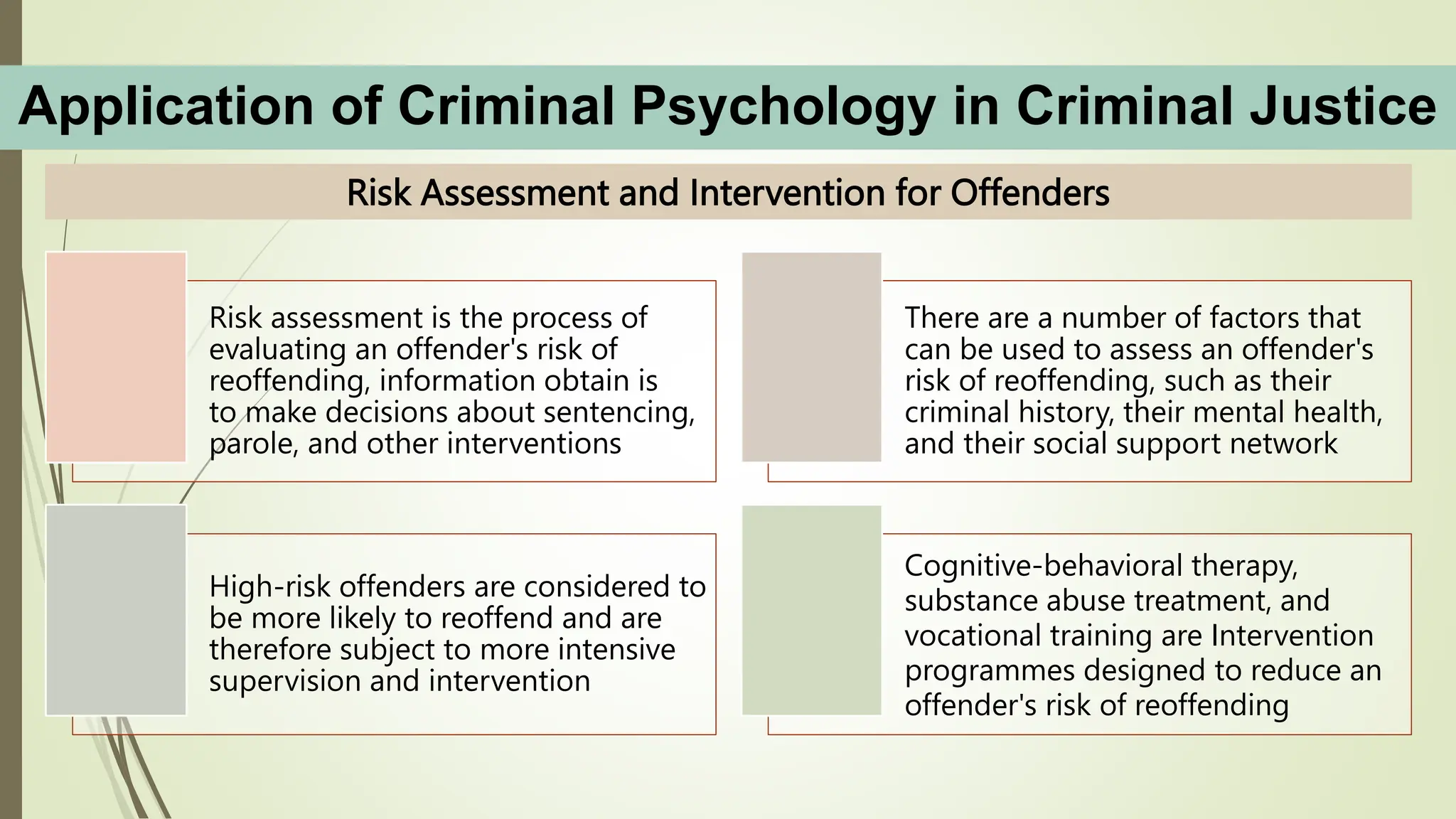 Criminology and Forensic Psychology: History and Future Direction | PPTX