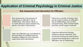 Criminology and Forensic Psychology: History and Future Direction | PPTX