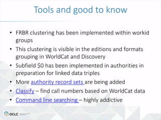 Everything you always wanted to know about WorldCat (but were afraid to ...